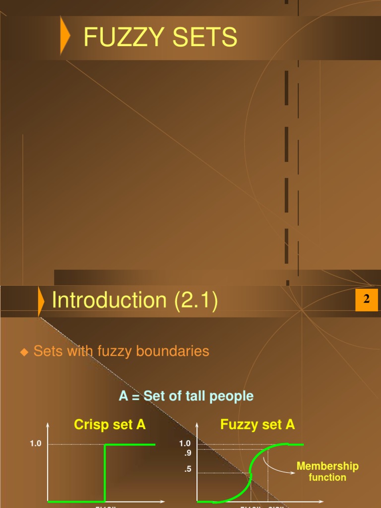 Fuzzy Sets | PDF | Fuzzy Logic | Set (Mathematics)