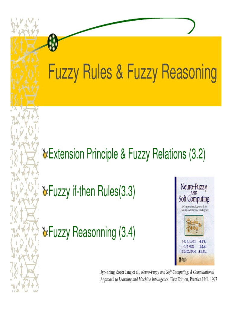 Fuzzy Rules & Reasoning Techniques | PDF | Fuzzy Logic | Linguistics