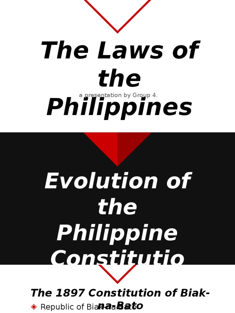 Evolution of Philippine Constitution | PDF | Legal Documents | Official ...