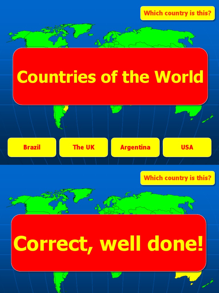 World Map Quiz | PDF