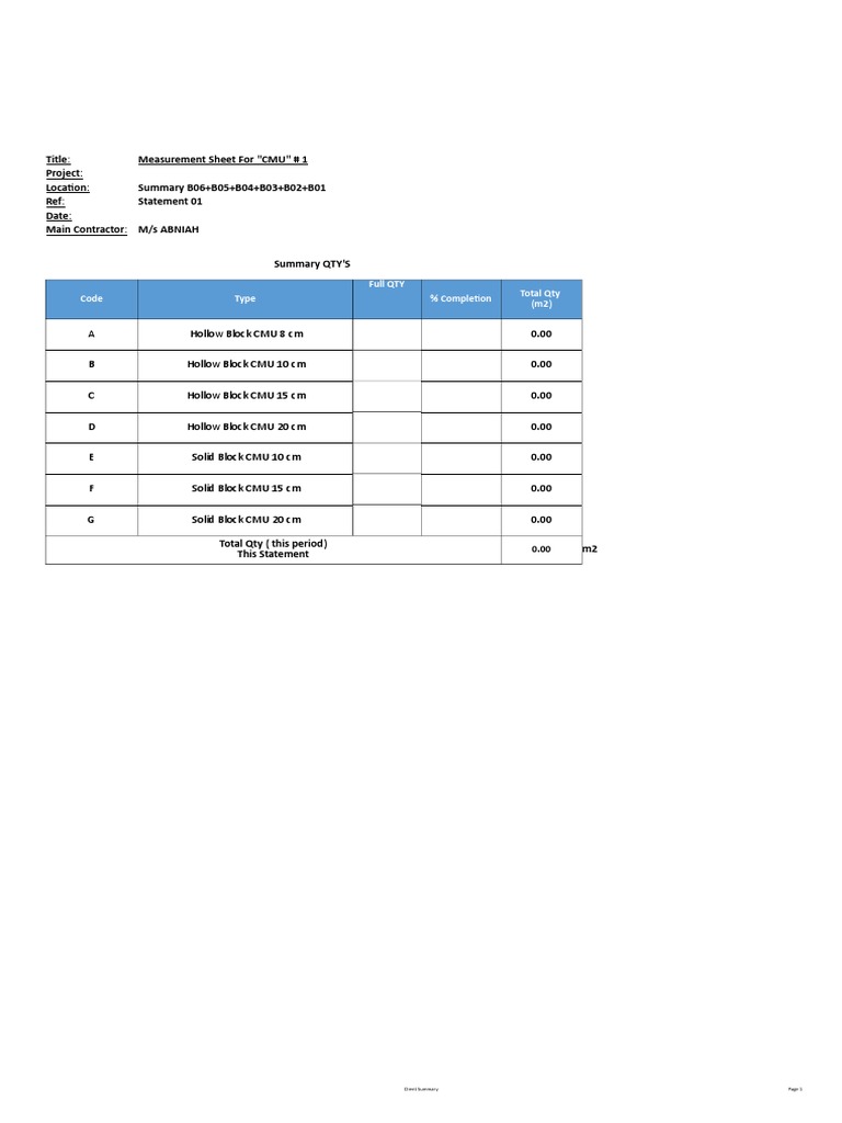 BLock Work Sheet | PDF | Finance & Money Management | Technology ...