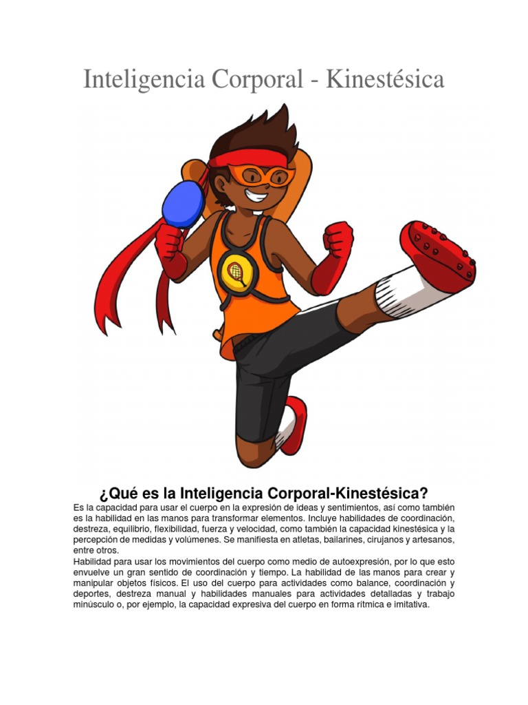 Inteligencia Corporal | PDF | Bailes | Inteligencia