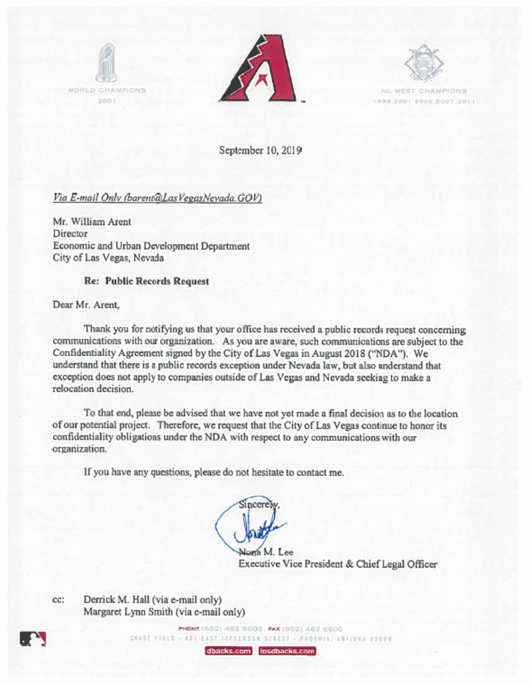 Public Records Request Letter | PDF