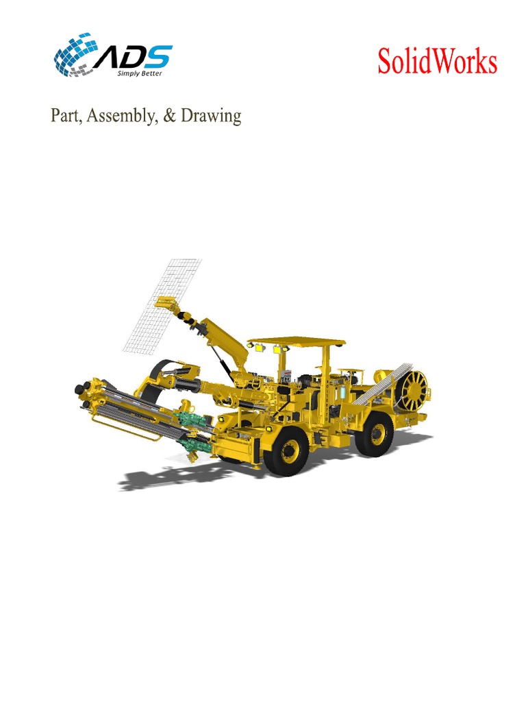 Solidwork-Tutorial Part, Assembly, & Drawing | PDF