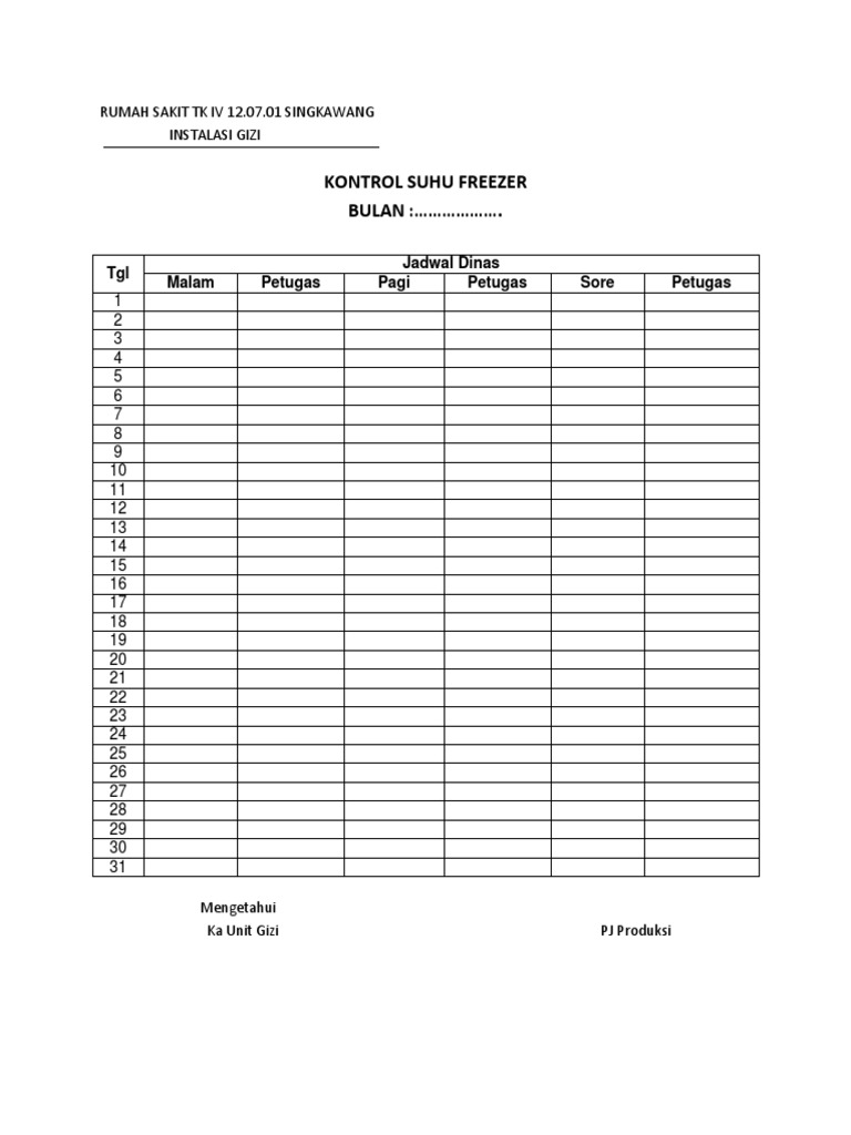 Kontrol Suhu Freezer | PDF