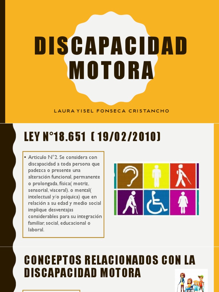 Comprendiendo la Discapacidad Motora | PDF | Invalidez | Inclusión ...
