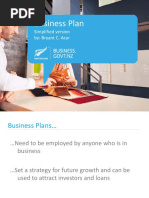 Business Plan Template For Students | PDF | Banana | Foods