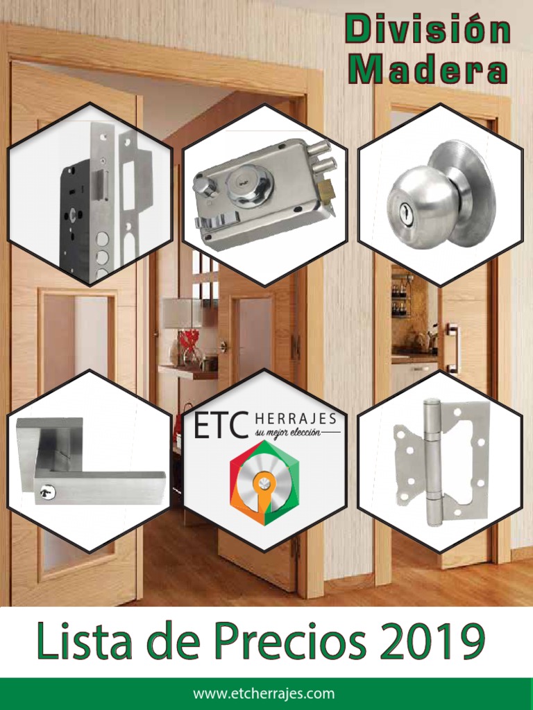 Catalogo Madera 2019 ETC | PDF | Rieles | Naturaleza