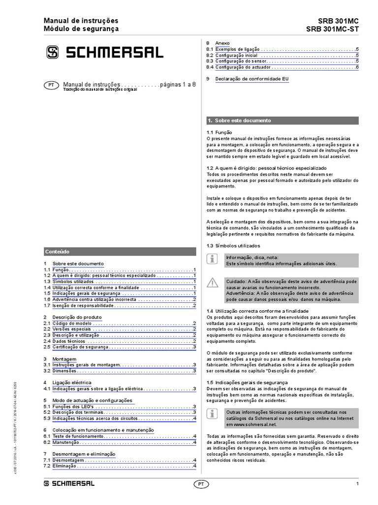 SRB 301MC-24V | PDF | Relé | Física