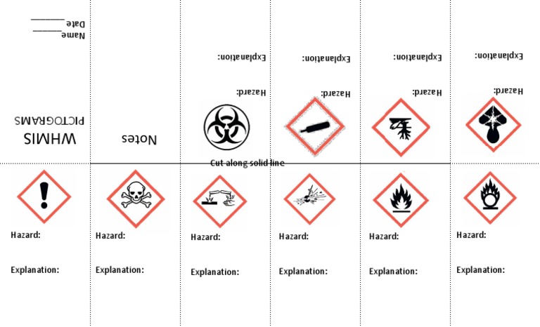 WHMIS Foldable | PDF