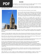 BIG BEN (Reading Comprehension) | PDF