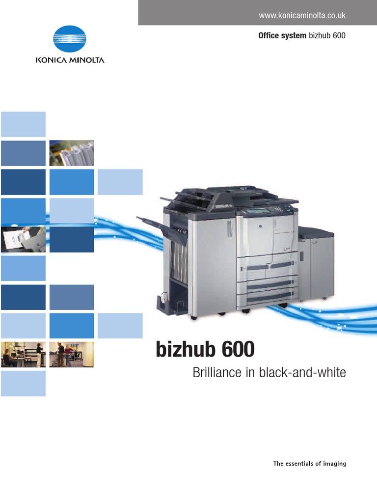 Bizhub 600: High-Volume Printing Solution | PDF | Fax | Printer (Computing)