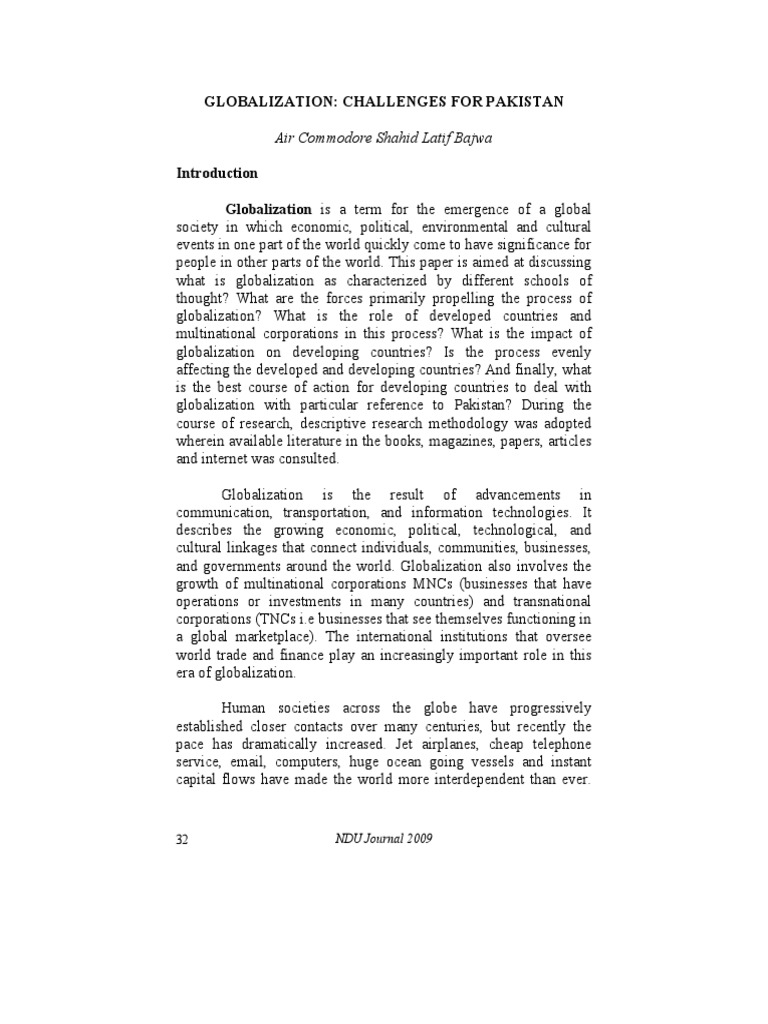 4 Globalization PDF | PDF | Multinational Corporation | Globalization