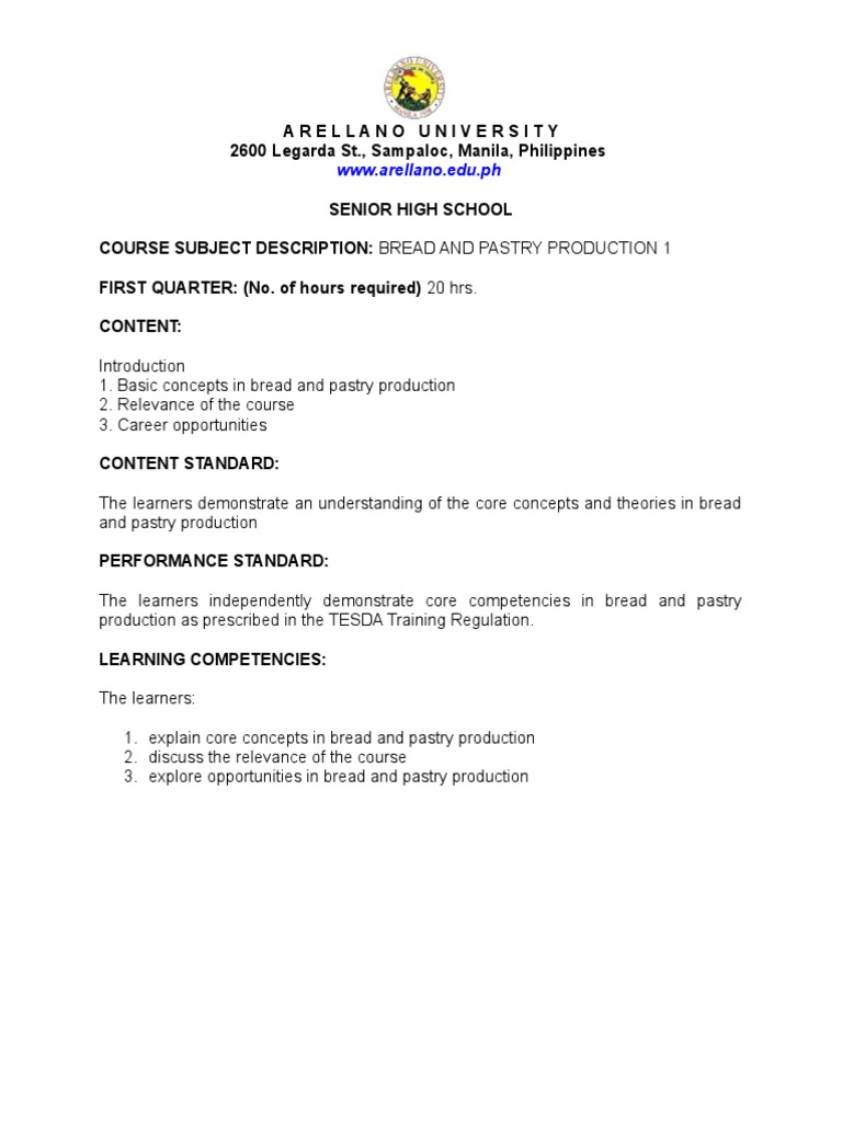 Final Module Bread and Pastry | PDF | Flour | Teaspoon