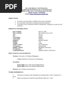 Deck Cadet Resume and Application | PDF