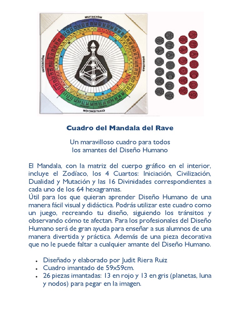 Cuadro Mandala Rave | PDF