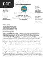 Sunshine Committee Letter | PDF