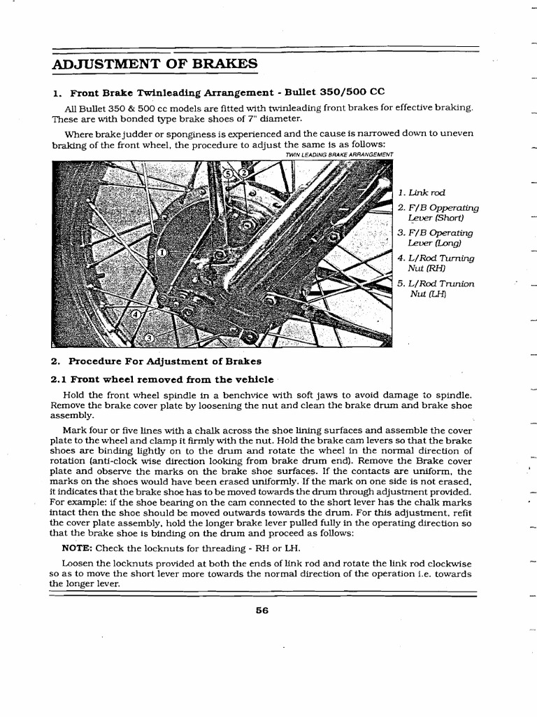 Enfield Bullet Workshop Manual 2000 2 PDF | PDF | Carburetor | Tire