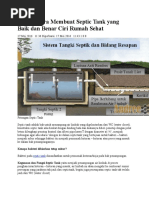 Spesifikasi Septic Tank Menurut SNI | PDF | Griya & Taman | Teknologi & Rekayasa