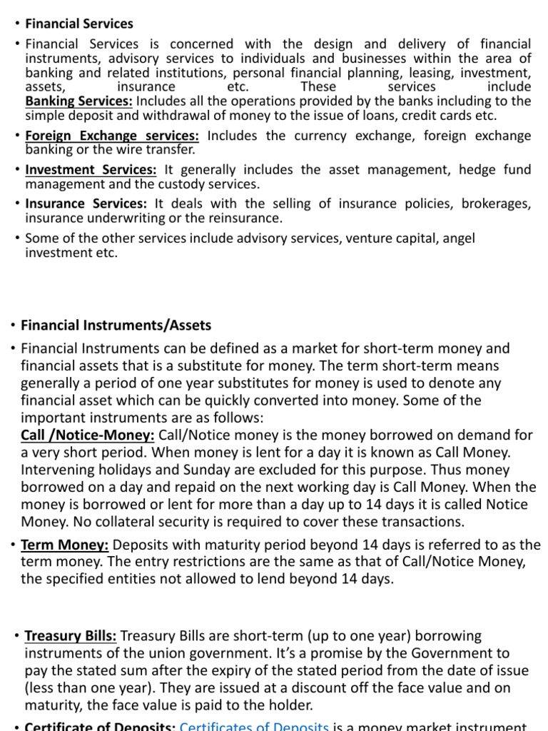 Banking Services: Includes All The Operations Provided by The Banks ...