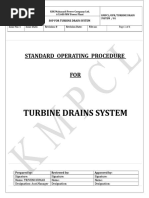 Turbine-Generator Barring Gear SOP | PDF | Turbine | Engines