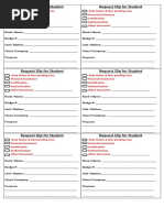 Outdoor Duty Requisition Slip | PDF | Law
