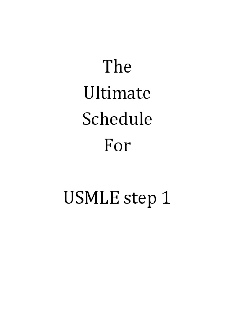Usmle | PDF | United States Medical Licensing Examination | Medicine