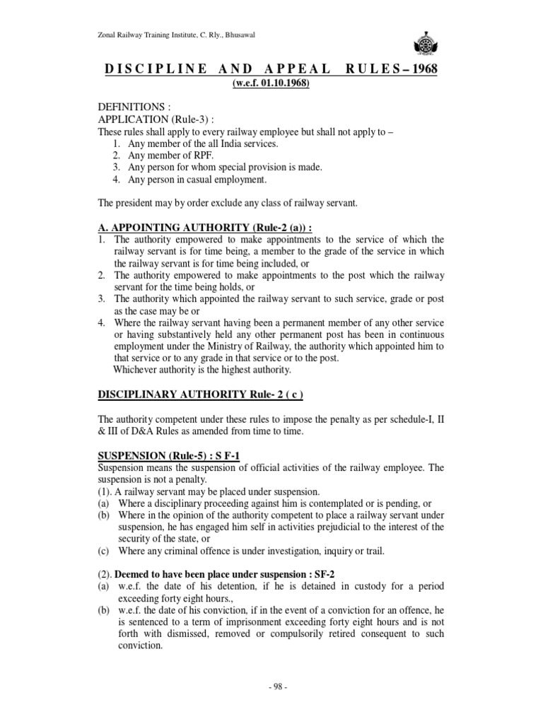 Discipline and Appeal Rules | PDF | Appeal | Insurance