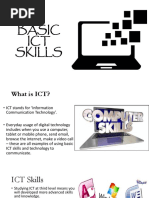 Computer Literacy Skills (Questionnaires) | PDF | Spreadsheet | Computer Keyboard