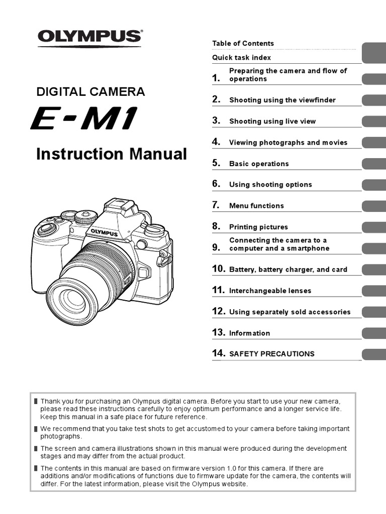 Instruction Manual: Digital Camera | PDF | Digital Camera Modes ...
