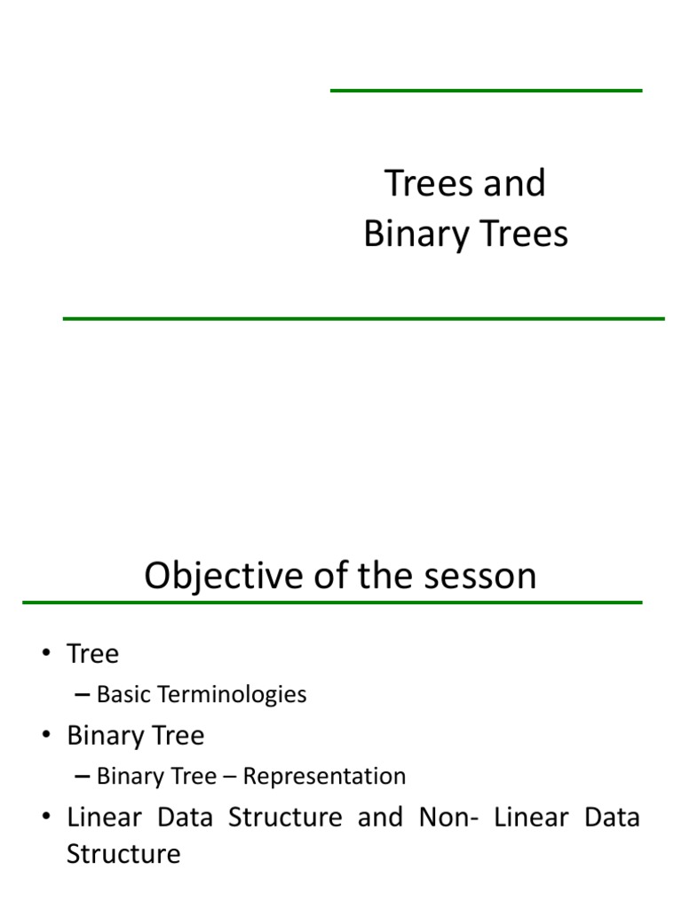 Trees and Binary Trees | PDF | Data Management | Theoretical Computer Science