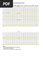 Water Meter Readings Log - Template | PDF | Hydrology | Water Supply