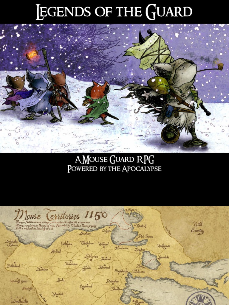 A Mouse Guard R PG: Powered by The Apocalypse | PDF | Spear | Shield