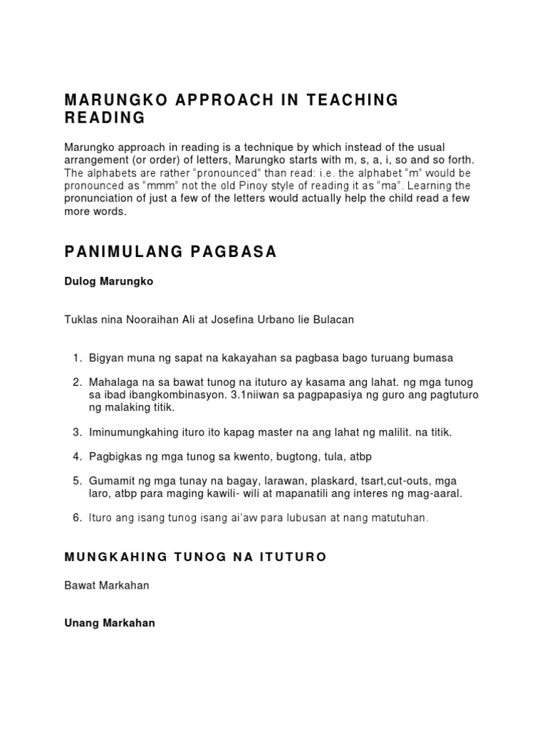 Reading Program PDF