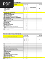 Turnover Package Checklist | PDF | Systems Engineering | Engineering
