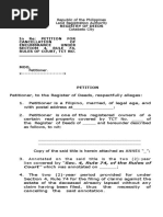 Consolidation Subdivision Agreement | PDF | Land Lot | Real Property Law
