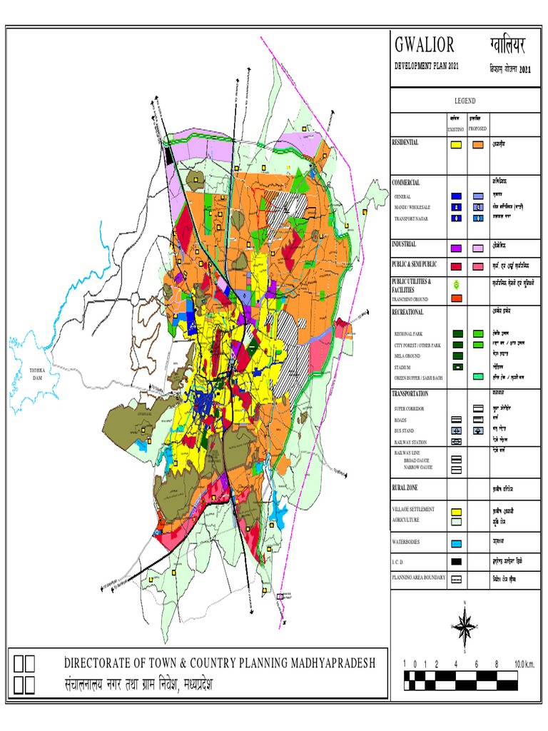 Gwalior Msater Developement Master Plan | PDF