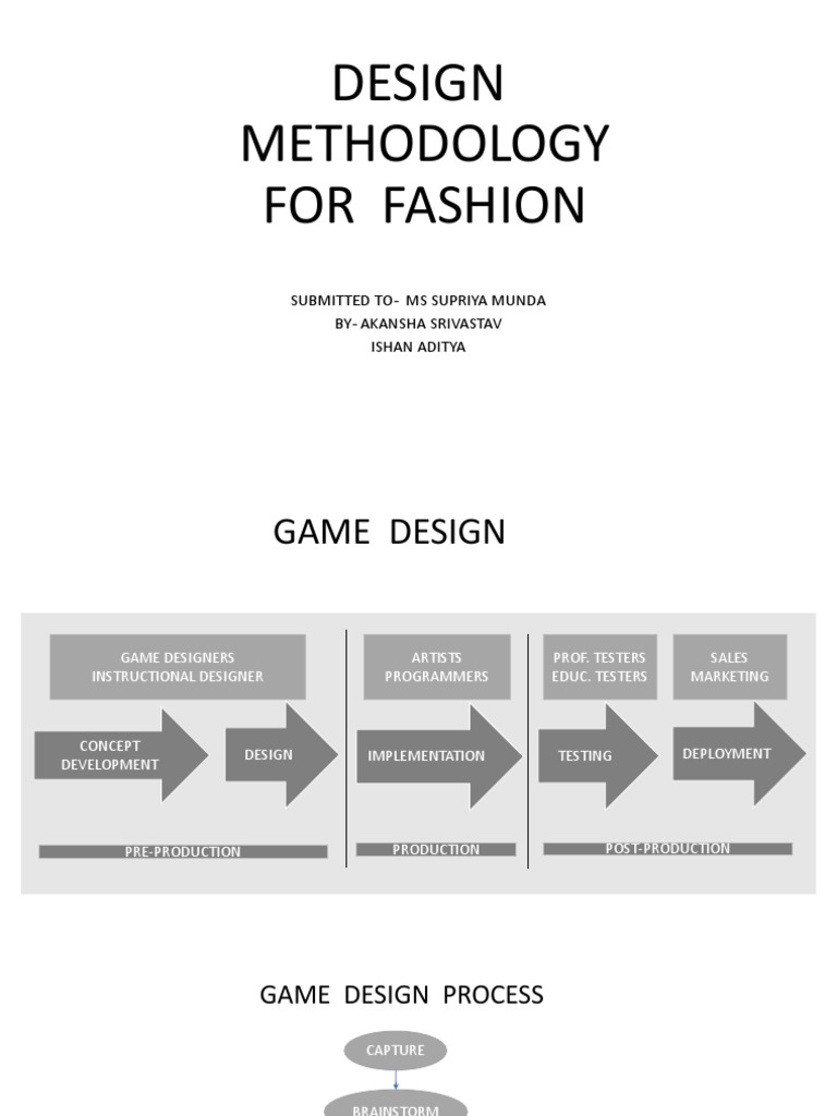 Fashion Design Methodology Overview | PDF | Art