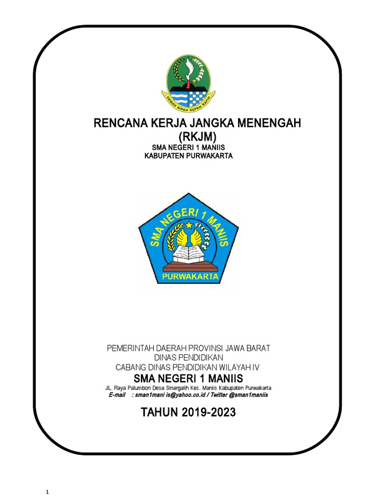 RKS-RKJM (Jangka Menengah) | PDF