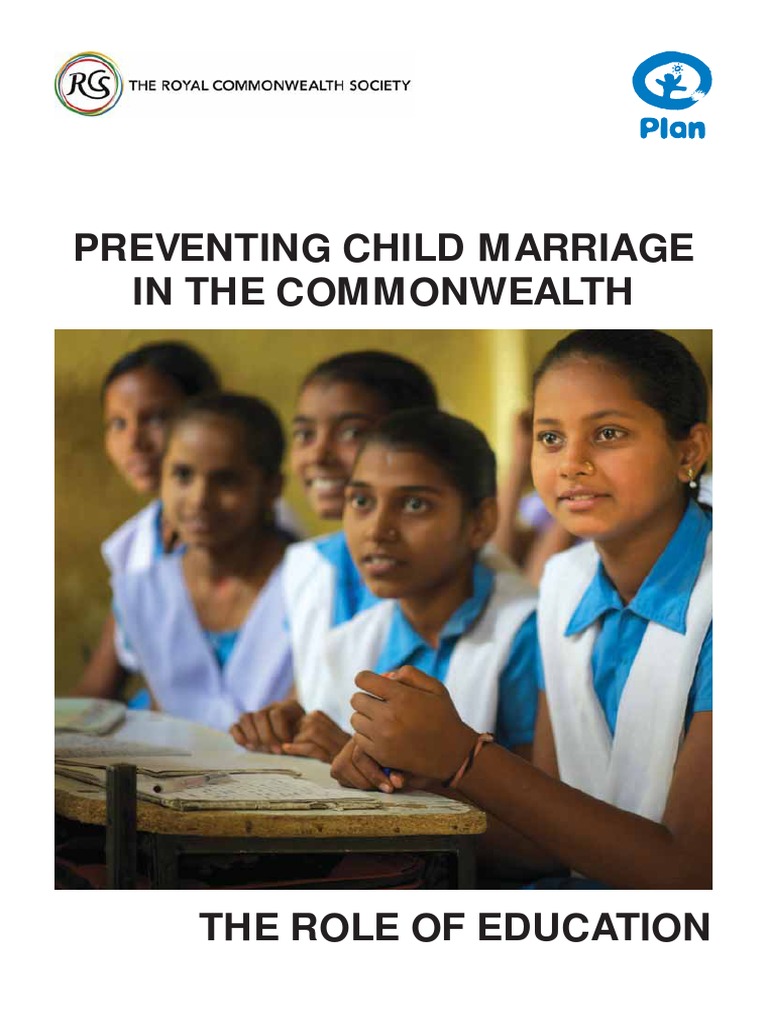Preventing Child Marriage in The Commonwealth FINAL PDF | PDF | Child Marriage | Literacy