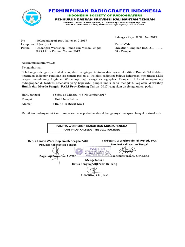 Undangan Musda PDF | PDF