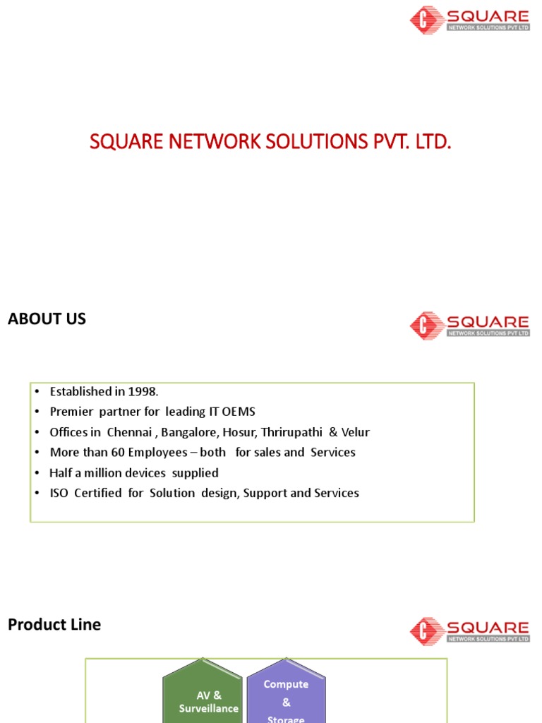 Square Network - Profile | PDF
