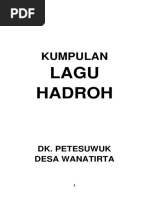 Lirik Lagu Hanit Wa Hanini | PDF