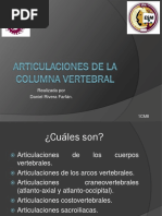 Músculos de La Columna Vertebral | PDF | La columna vertebral | Tórax (anatomía humana)