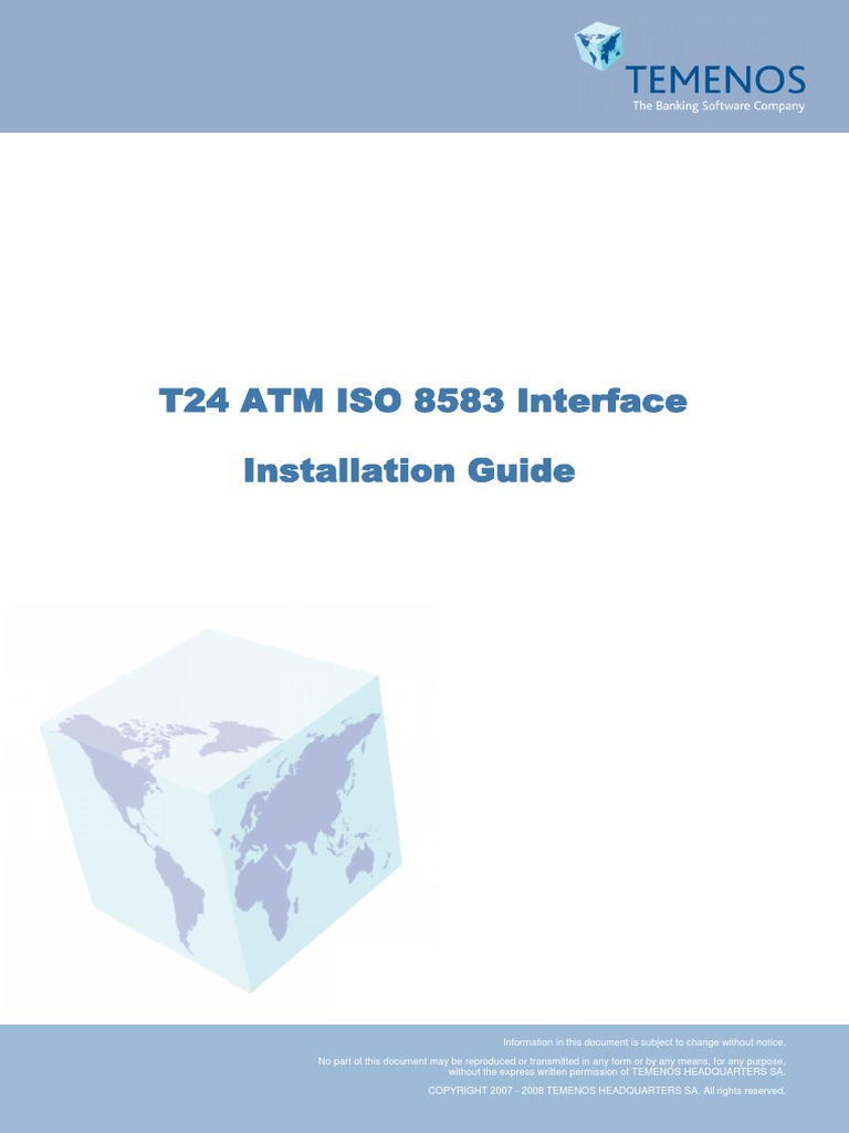 ATM-IsO8583 Installation Guide - R09 | PDF | Command Line Interface ...