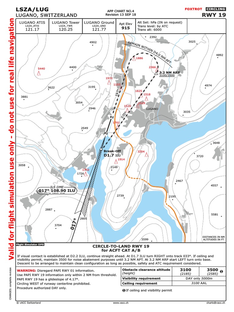 Lsza App5 Circling Foxtrot | PDF | Aeronautics | Aerospace