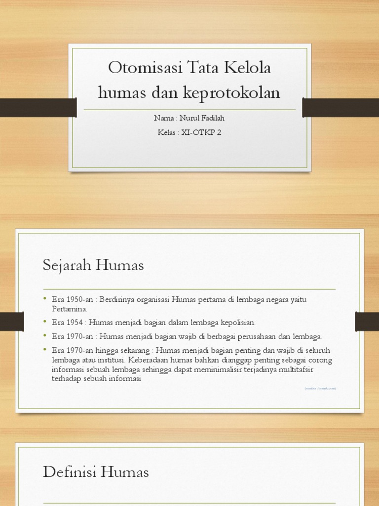 Ruang Lingkup Humas | PDF