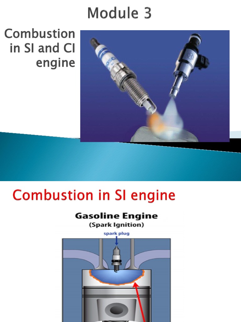 Module 3 | PDF | Internal Combustion Engine | Combustion