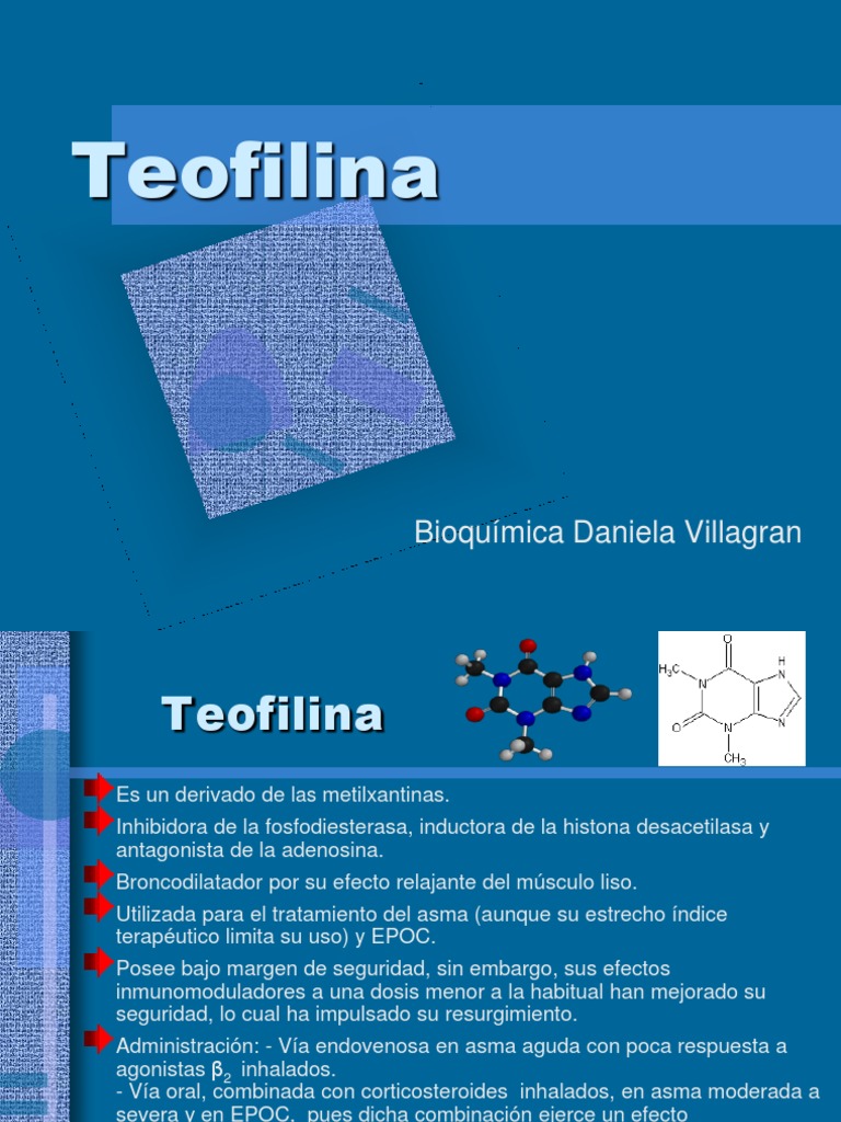 Teofilina | PDF | Asma | Inflamación