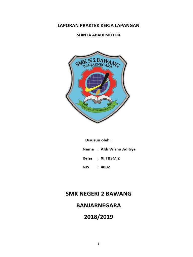 Laporan PKL Shinta Abadi Motor | PDF